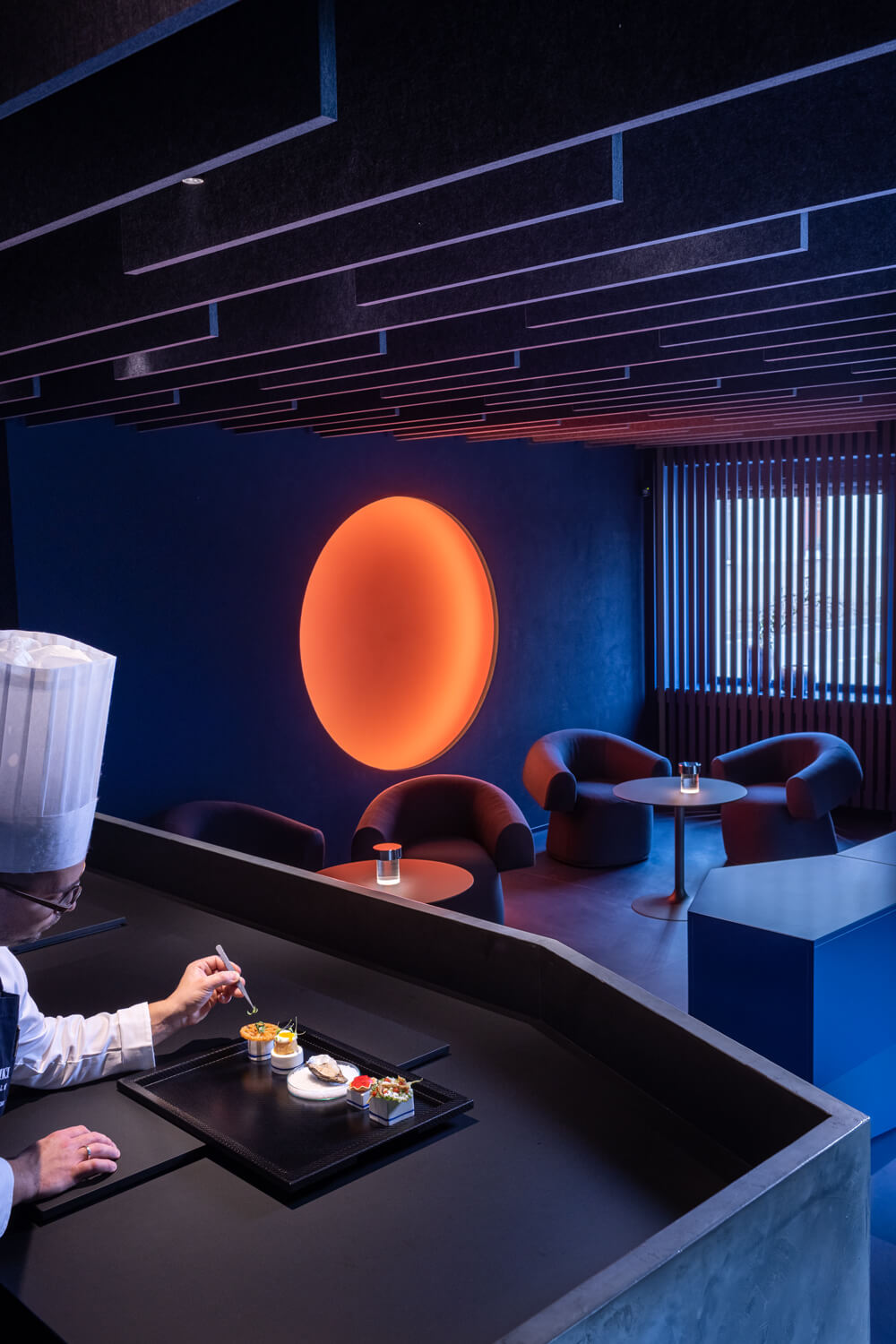 Blue Lounge - Fußböden und Wandfliesen - Ideal Work