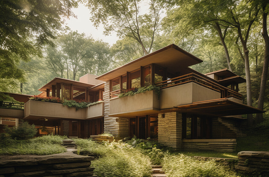 Organische Architektur: die Meister der strukturellen Harmonie ...